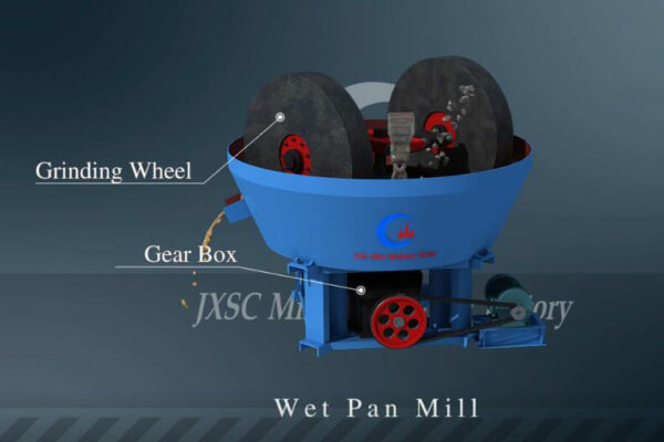 Wet Pan Mill - JXSC