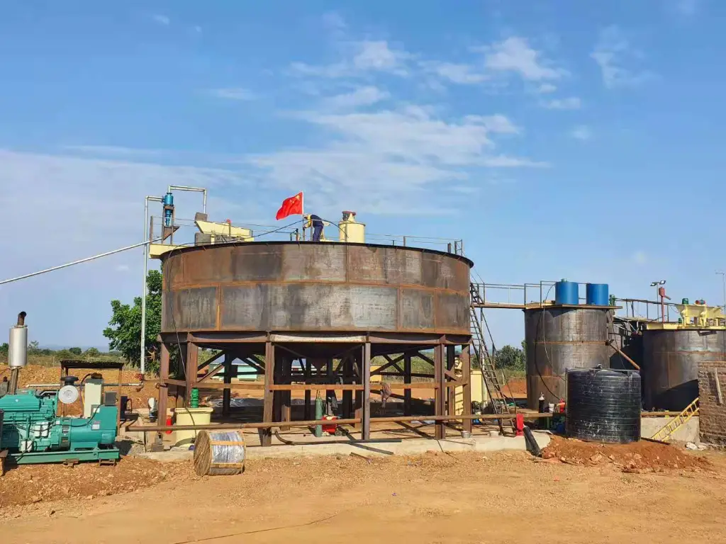 300TPD(12TPH) Gold CIP Processing Plant in Kenya - JXSC